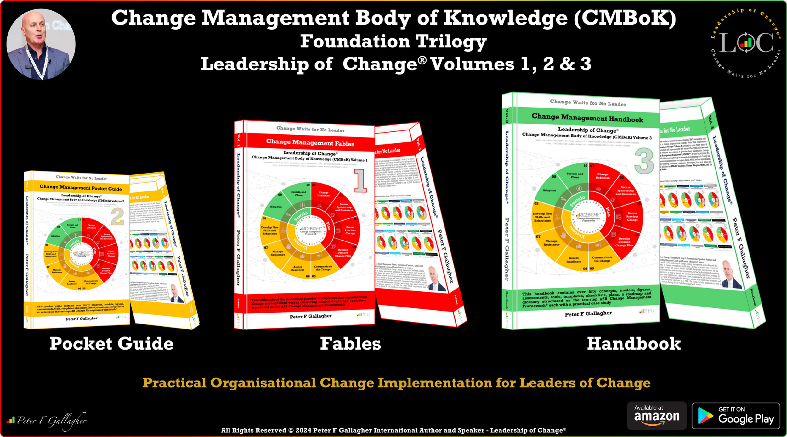 Leadership of Change Volumes 1 - 3 Trilogy
