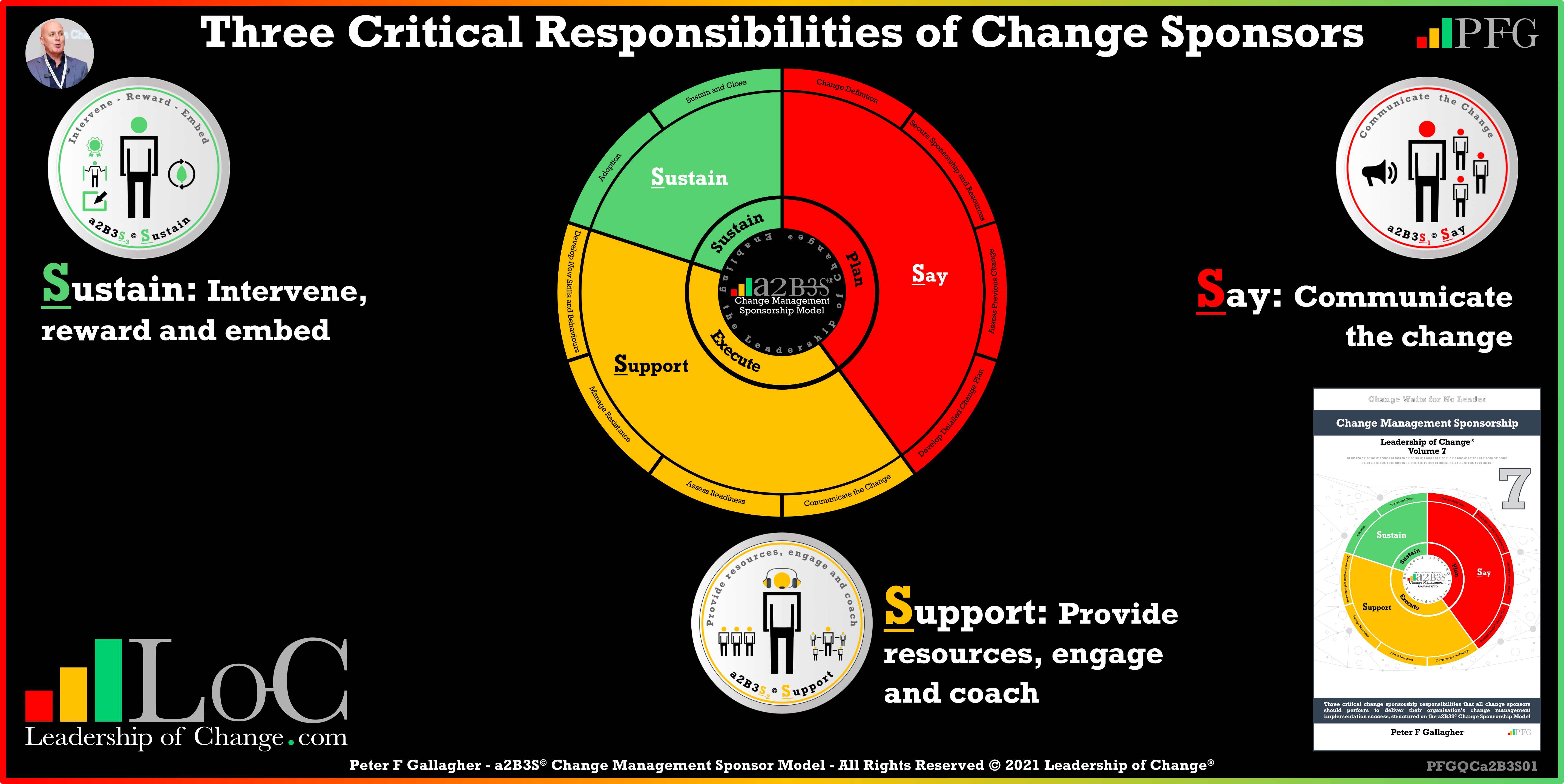 Change Management Sponsorship: Say, Support and Sustain