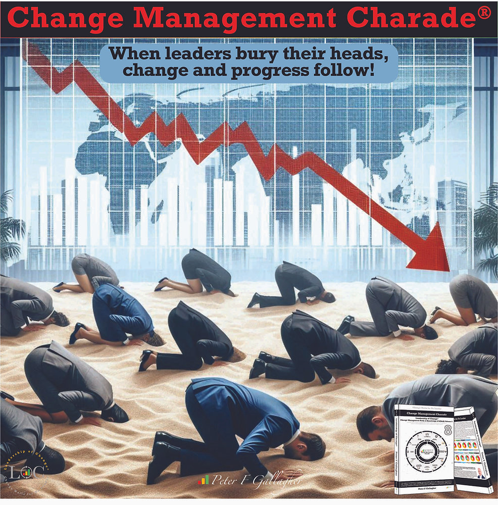 Change Management Charade® - When Leaders Bury Their Heads, Change and ...