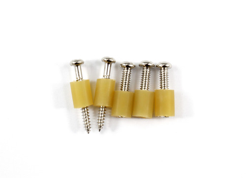 Pickup Mounting Screws & Tubing Set for Tele/Nickel | toneemporium