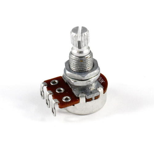 Alpha A500K Mini Pot 3/8" x 5/16" Split Shaft 18 Spline - Metric | Tone ...