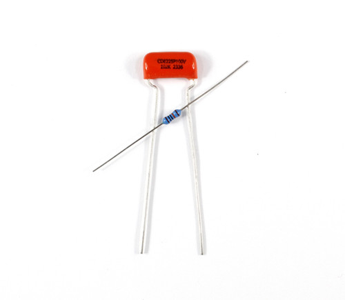 Guitar Treble Bleed Kit w/ 225P Orange Drop .001uf & 100K Resistor ...