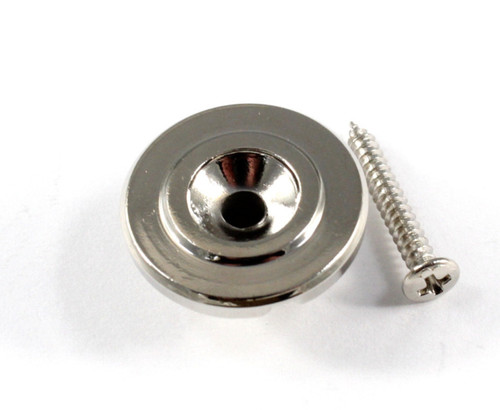 50's Style Round String Retainer for Bass - Nickel | Tone Emporium