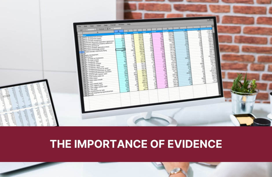 The Importance of Evidence