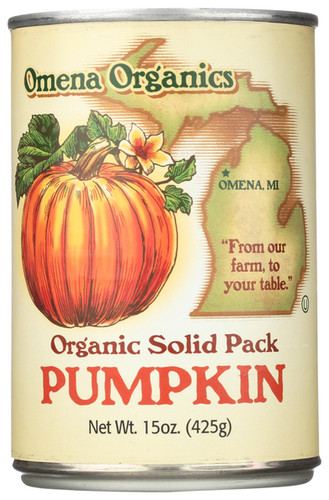 Organic Solid Pack Pumpkin | Omena Organics