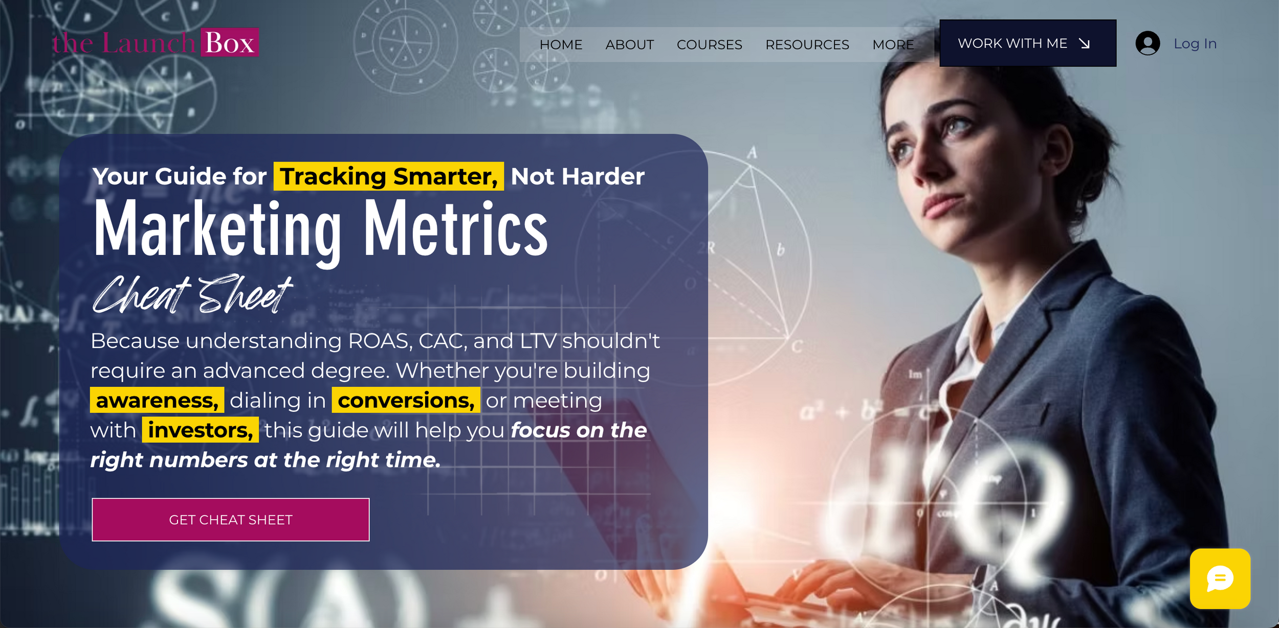 Free Marketing Metrics Cheat Sheet + Formulas