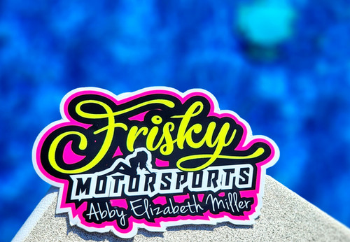 Frisky Motorsports Decals 2- Pack | Frisky Motorsports