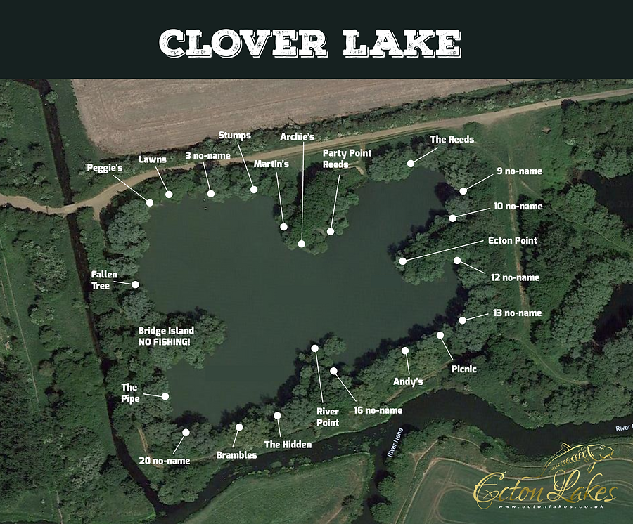 Clover Lake | Ecton Lakes Fishery