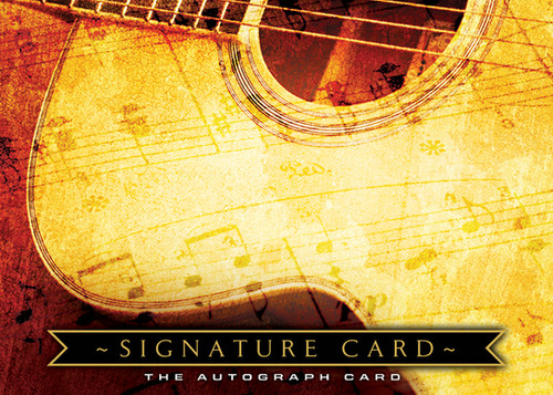 TheAutographCard.com | Blank signature cards for collecting autographs