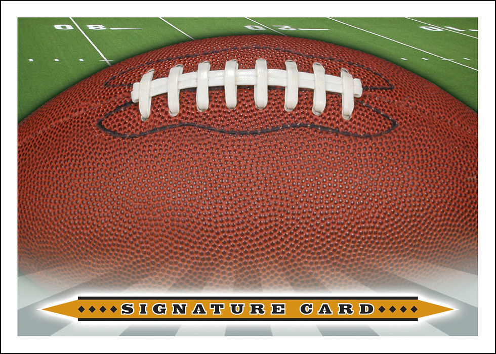TheAutographCard.com | Blank signature cards for collecting autographs