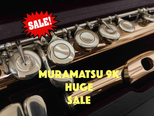 Muramatsu 9K solid gold flute | Premier UK