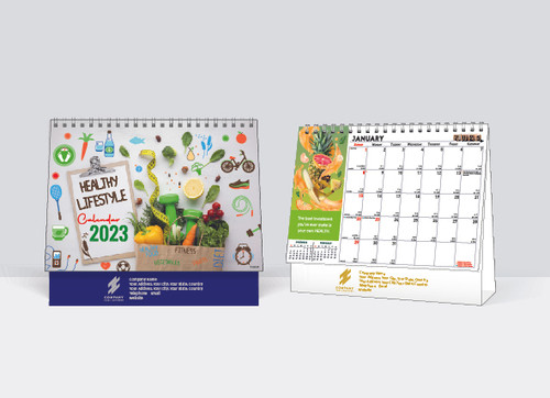 TC8763 Healthy Life Desk Calendar | NotebookManufacturer