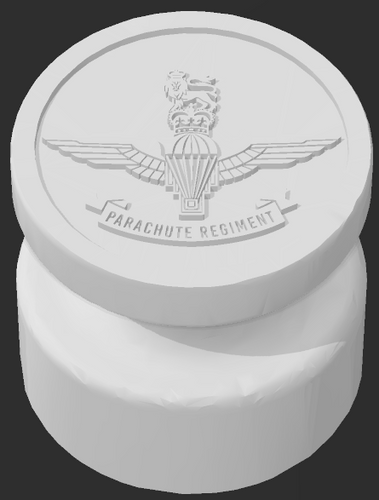 Parachute Regiment Morale Tracker Peg | Sabotag3d