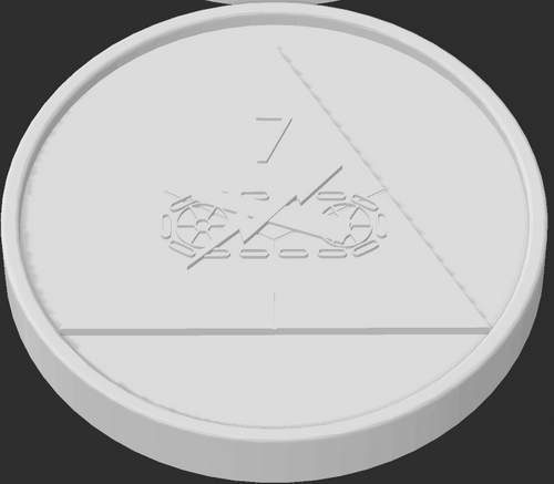 US 7th Armoured Morale Tracker Insert | Sabotag3d