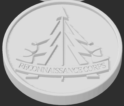 Reconnaissance Corps Morale Tracker Insert | Sabotag3d