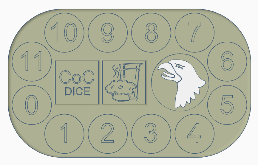 101st Airborne Chain of Command Force Morale Tracker | Sabotag3d