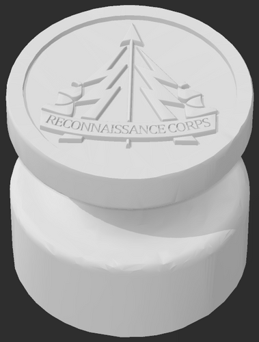 Reconnaissance Corps Morale Tracker Peg | Sabotag3d