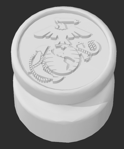 USMC Morale Tracker Peg | Sabotag3d