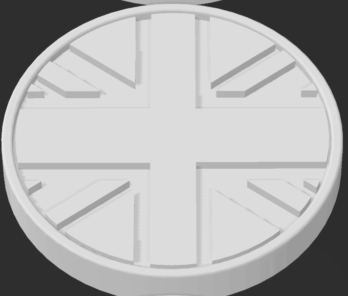 British Morale Tracker Insert | Sabotag3d