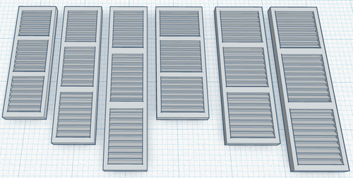 Window Shutters (STL file) | Sabotag3d
