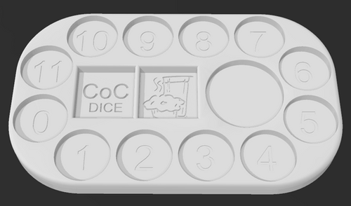 Chain of Command Morale Tracker System Starter Set (STL Files) | Sabotag3d