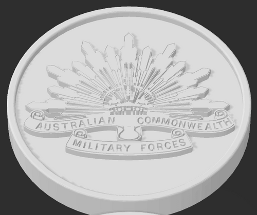Australian Commonwealth Military Forces Morale Tracker Insert | Sabotag3d