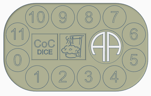 82nd Airborne Chain of Command Force Morale Tracker | Sabotag3d