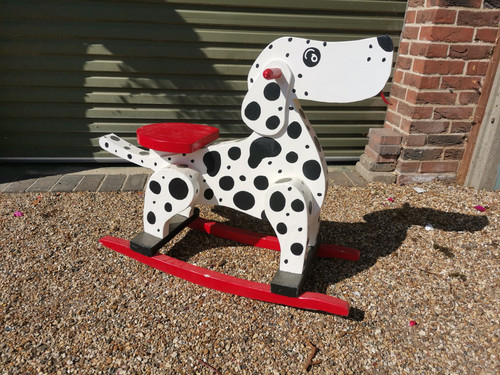 "Bigg Dogg" the rocking dog: | Wonkibits Workshop