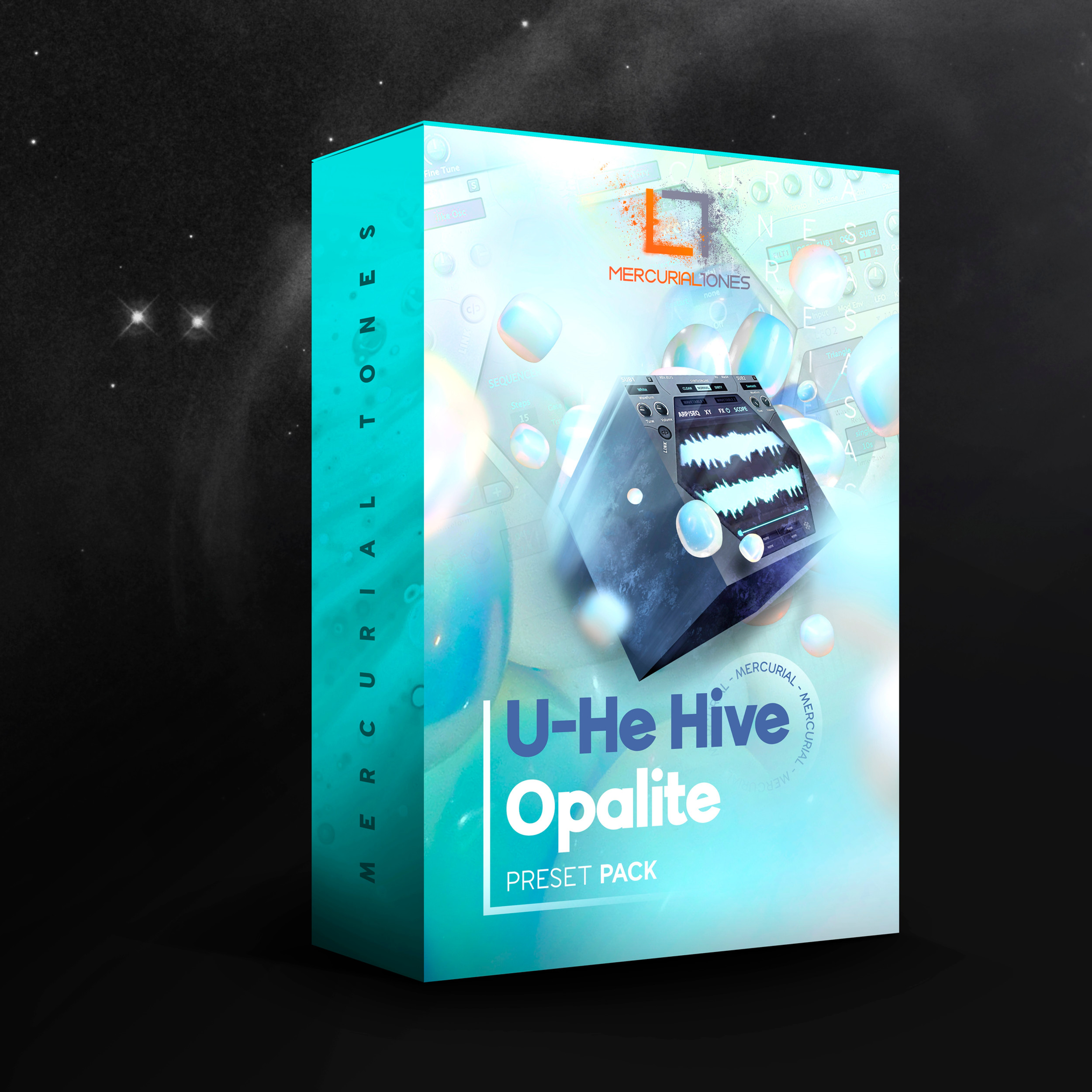 Opalite: U-He Hive 2 Hybrid Preset, Midi, Loop and Wavetable Pack