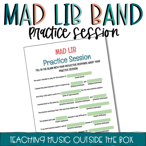 MAD LIB Practice Session Interactive Google Doc | Teachingmob