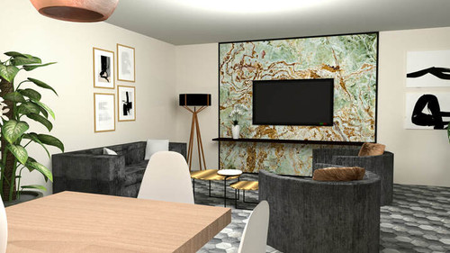 Feature Wall Sample Design 01 | Synergraphic Design