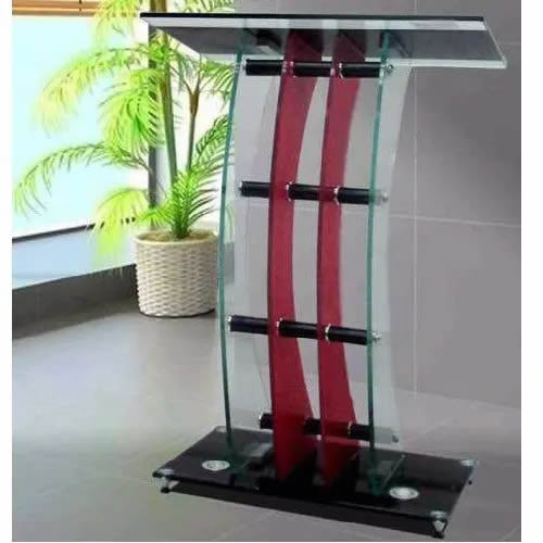 Imported Modern Glass Pulpit | Pulpits Store