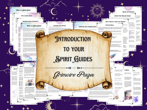 Intro to Spirit Guides, Discover Your Spirit Guides Printable PDF ...