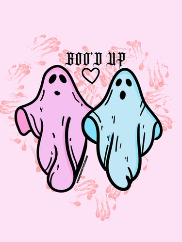 Boo'd Up Sticker | Nana'sCreativeCorner