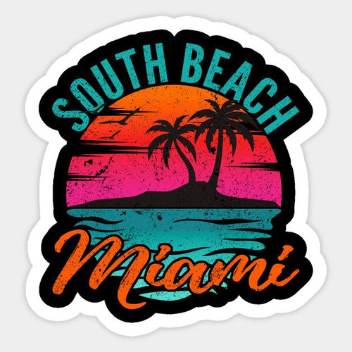 Miami | Stickers Lahoguera