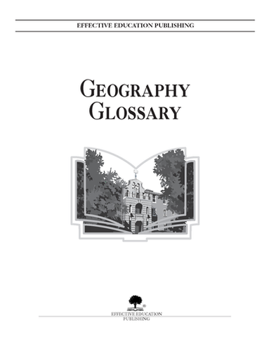 Geography Glossary & Vocabulary List | APS Spanish Lake