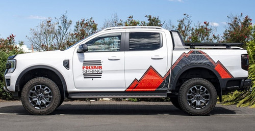 POLYAIR NO-DRILL H.D. 2" AIR BAG KIT - NEW RA / P703 FORD RANGER 08/ ...