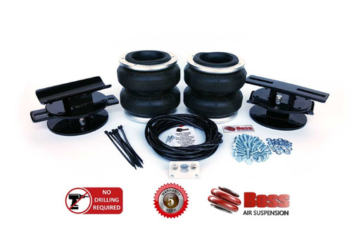 BOSS LA-02 H.D. AIR BAG LOAD ASSIST 'LEAF REAR' GQ/GU PATROL 11 BOLT ...