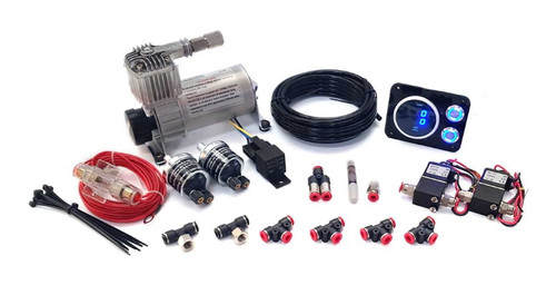 BOSS AIR BAG INFLATION KIT PX01 DIGITAL TWIN BUTTON IN-CAB AIR BAG ...