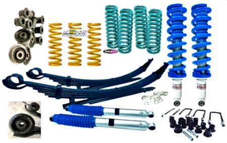 LOVELLS SERIES 3 GAS SHOCK RAW COMBO GEN 2 AMAROK 2022 On 2" KIT - ASS ...