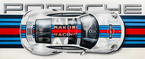 Porsche Martini Racing I Gemälde | Anne Weigert ART