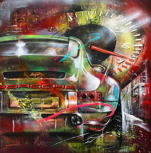 Singer Porsche 911 / Original | Anne Weigert ART
