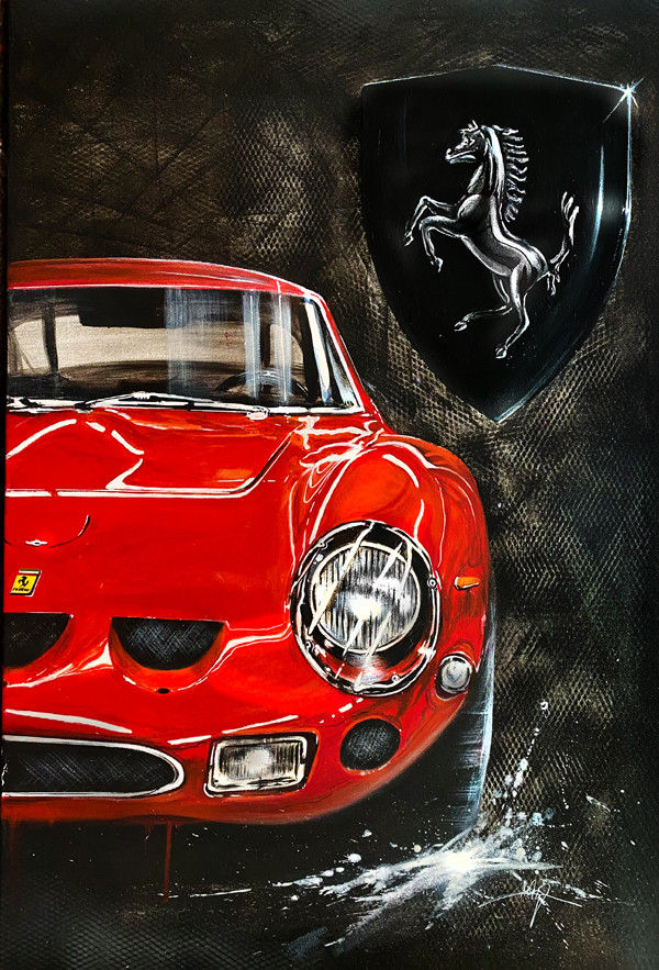 FERRARI-GEMÄLDE I Anne Weigert I ART