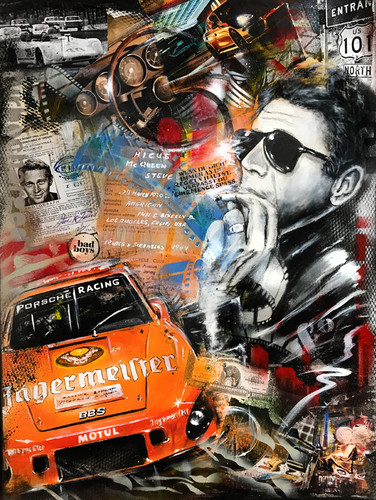 SteveMcQueen | Porsche I Automotiv I Anne Weigert ART