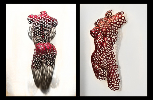 TORSO I Metall-Skulptur | Anne Weigert ART