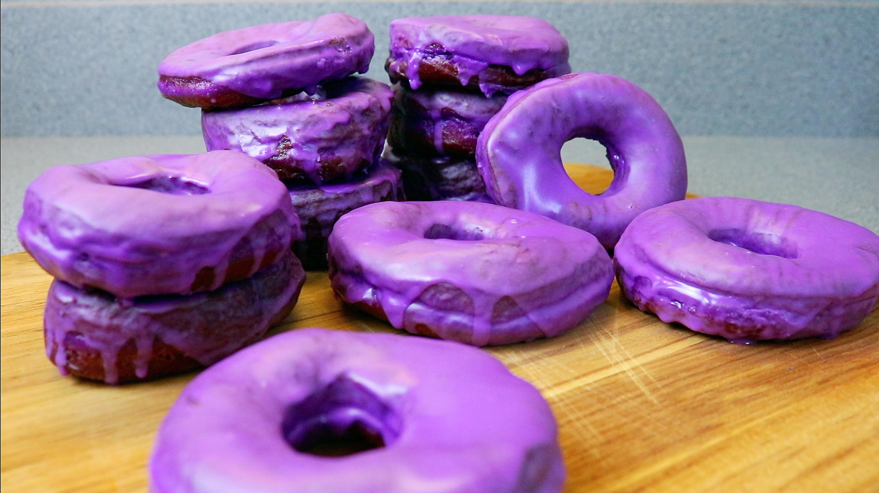 Cooking with Kurt | Ube Doughnuts