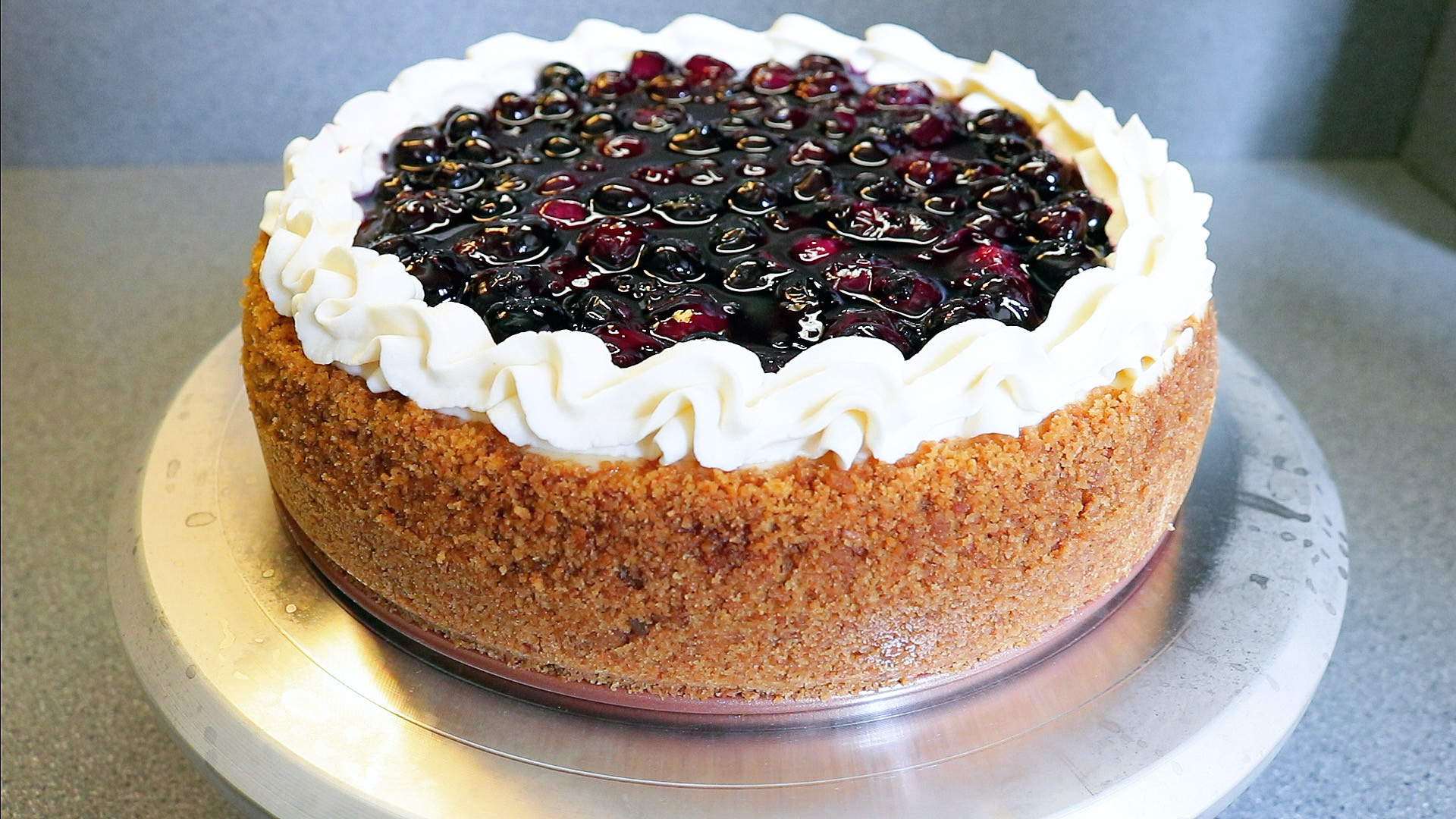 Cooking with Kurt | Blueberry Cheesecake