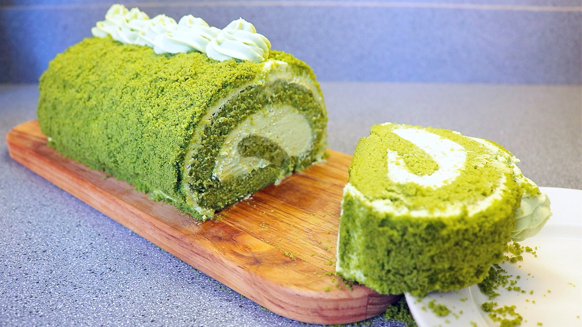 Cooking with Kurt | Matcha Cake Roll