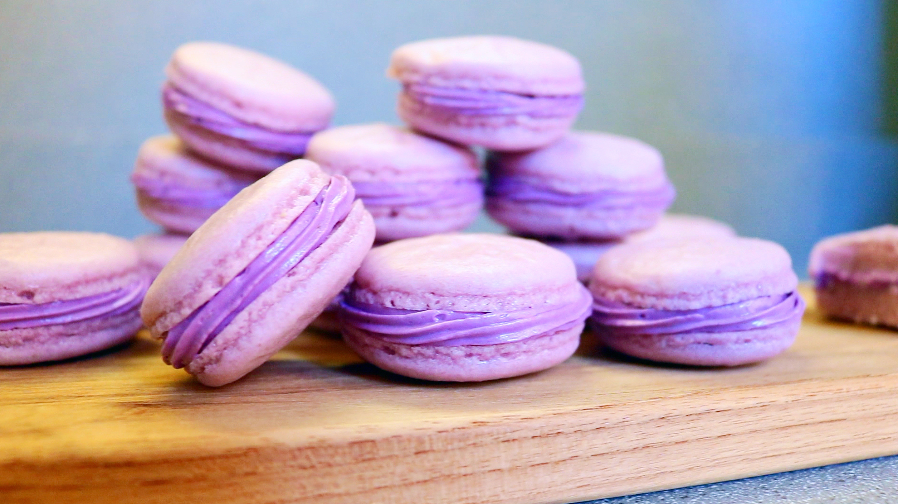 Cooking with Kurt | Ube Macarons