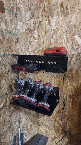 Universal drill and impact holder | Crisp Metal Fabrication